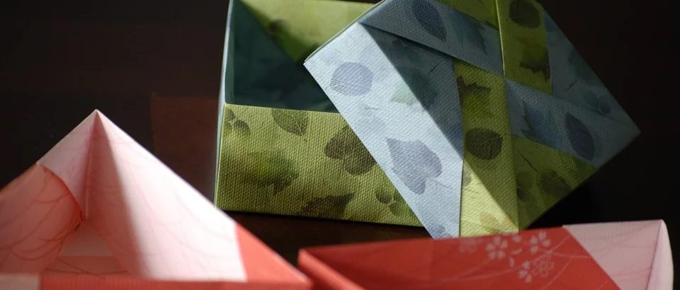 Boîte en Origami - LA RUCHE